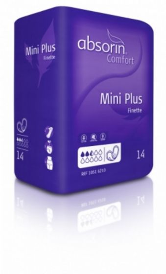 Absorin Comfort Finette Mini Plus | discreet en snel in huis