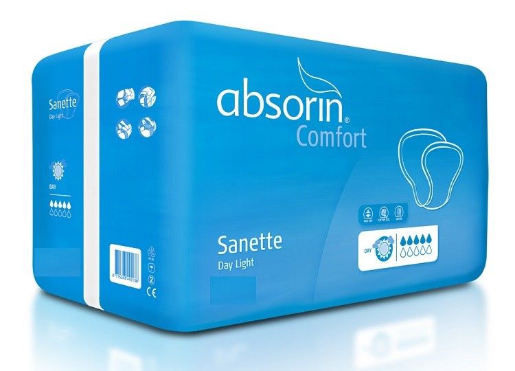 Absorin Comfort Sanette Day Light | voordelig, discreet en snel in huis