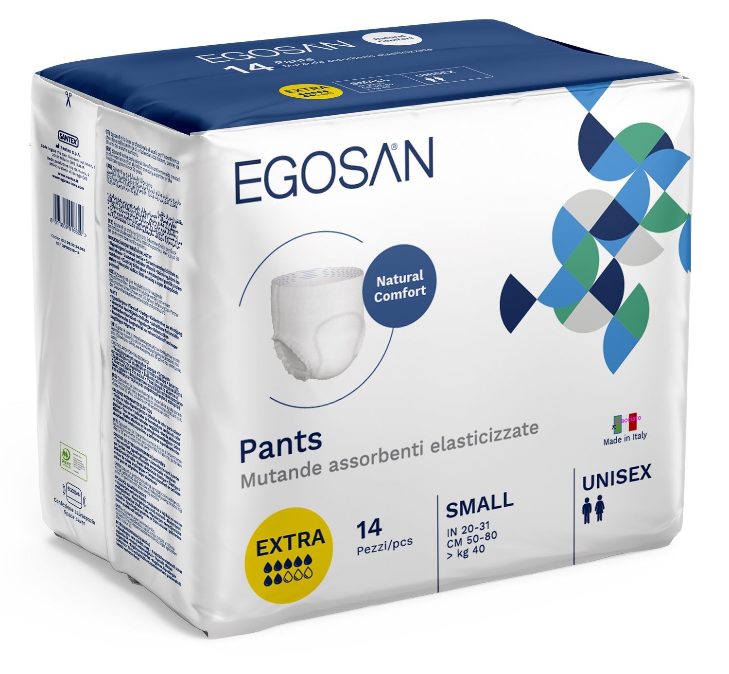 Egosan Extra Pants Small | voordelig, discreet en snel in huis.
