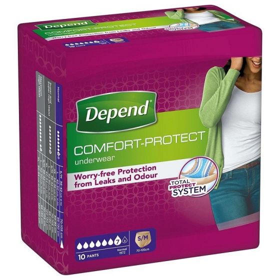 Depend Pants Vrouw Normaal - Small / Medium | voordelig, discreet en ...